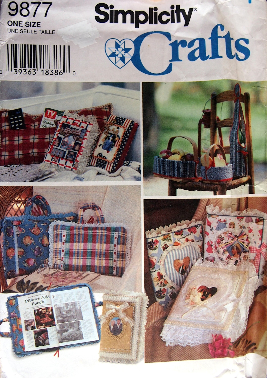 Covers and Carriers Simplicity Crafts 9877 Vintage Uncut Sewing Pattern ...