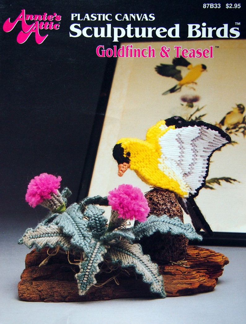 Goldfinch & Teasel - Sculptured Birds by Mary Layfield and Annie's ...