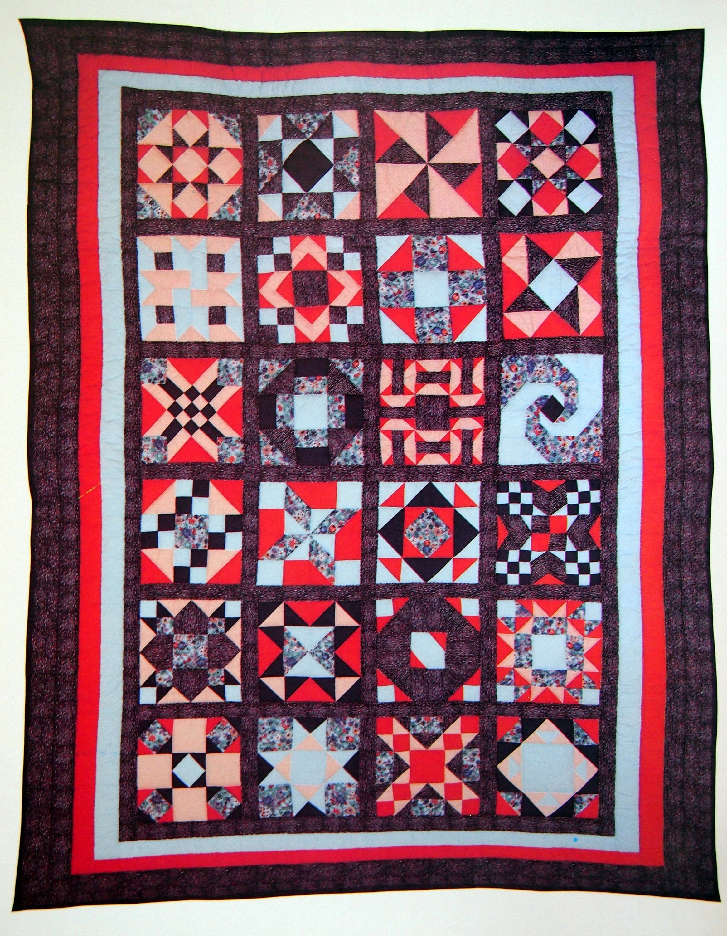 Making an Old-fashioned Patchwork Sampler Quilt on the Sewing - Etsy UK