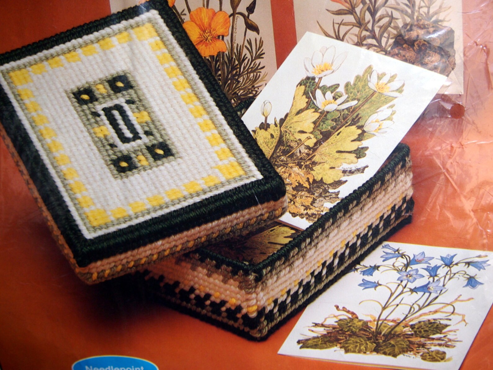 Keepsake Needlepoint Gift Set by Current Inc. Vintage | Etsy