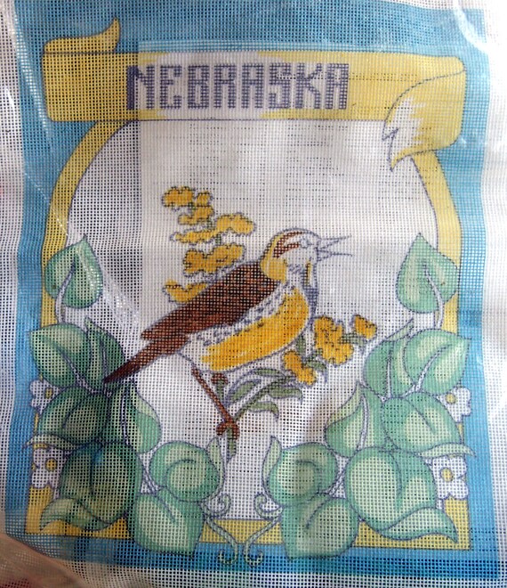 Nebraska State Bird Western Meadowlark by Everlume Vintage - Etsy