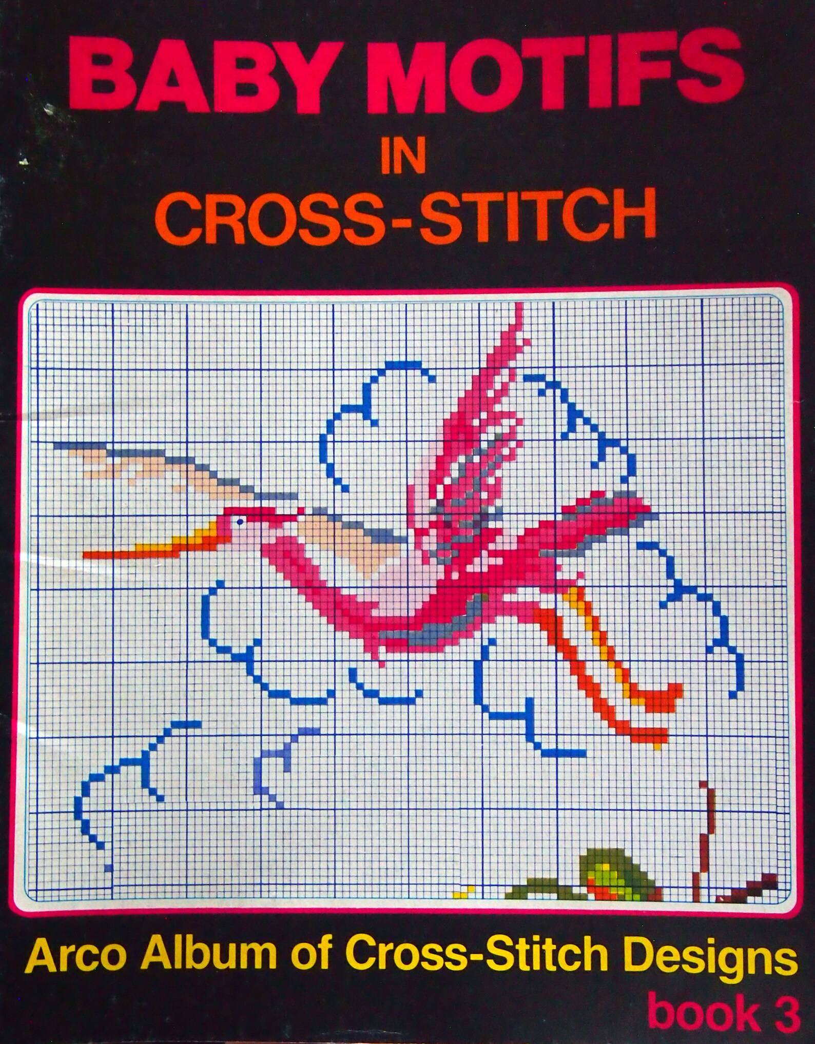 Baby Motifs in Cross Stitch Book 3 Arco Album of Cross Stitch - Etsy