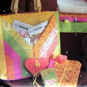 Fat Quarters Sewing Accessories Butterick B4476 Uncut Sewing Pattern ...