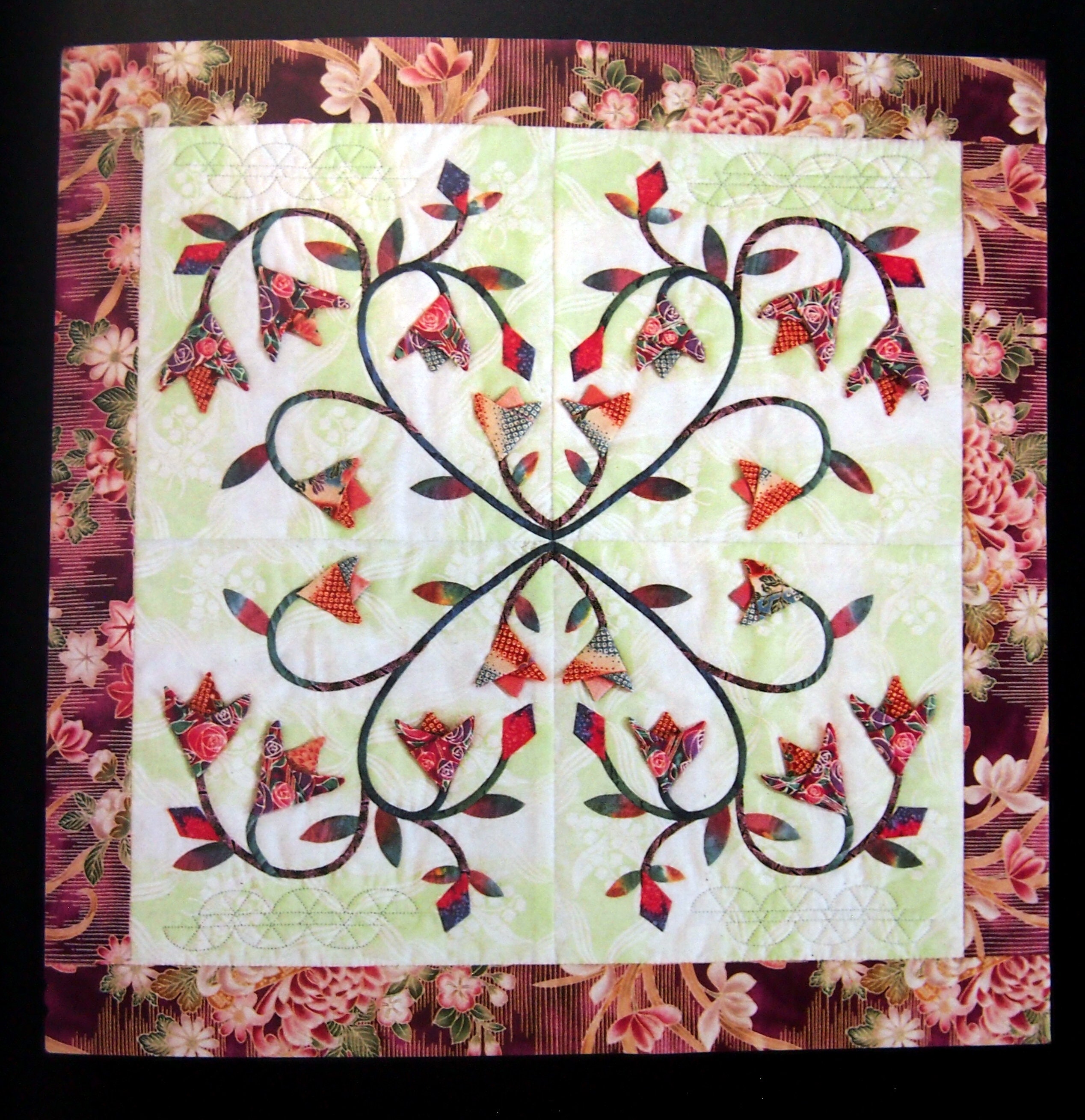 Fabled Flowers - Quilt Patterns Inspired by Japanese Sashiko and ...