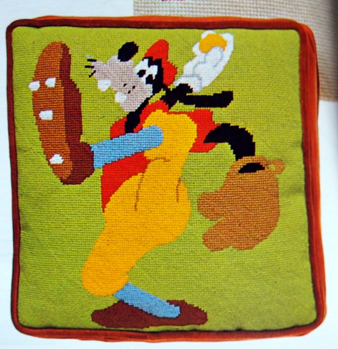 Walt Disney Characters Needlepoint Book by Lisbeth Perrone Vintage ...