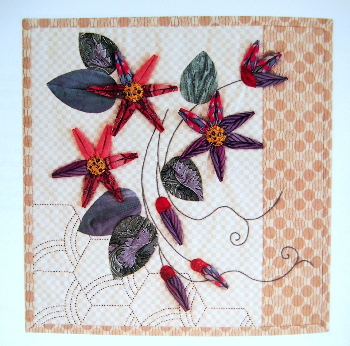 Fabled Flowers - Quilt Patterns Inspired by Japanese Sashiko and ...