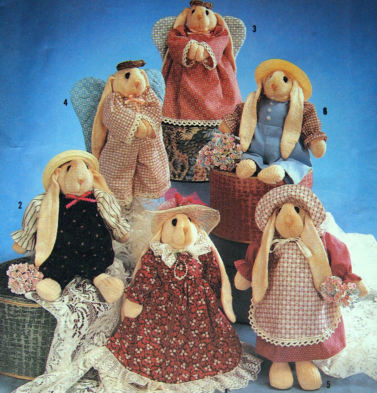 Sock Bunny and Clothes Simplicity Crafts 7421 Vintage Uncut - Etsy