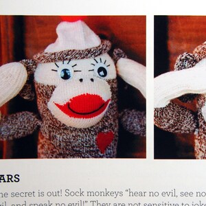 Sew Cute and Collectible Sock Monkeys by Dee Lindner, the Sock Monkey Lady Paperback Sewing ...