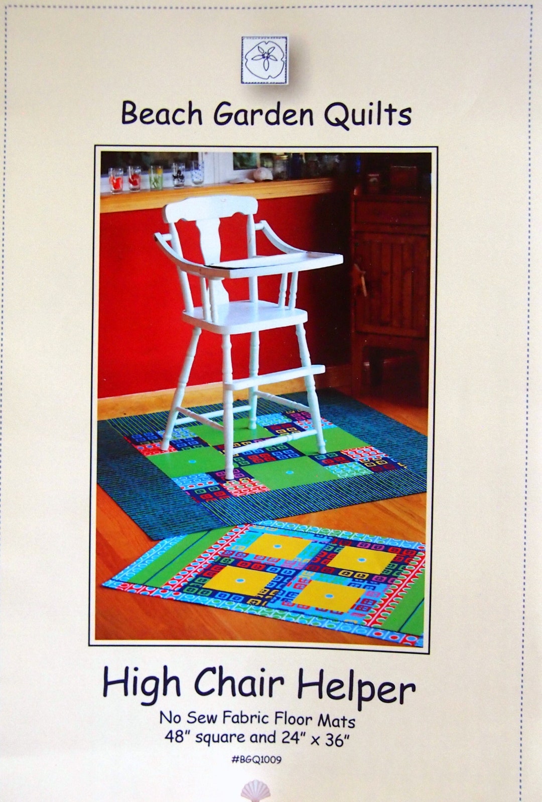 High Chair Helper by Beach Garden Quilts Quilting and Sewing Pattern ...