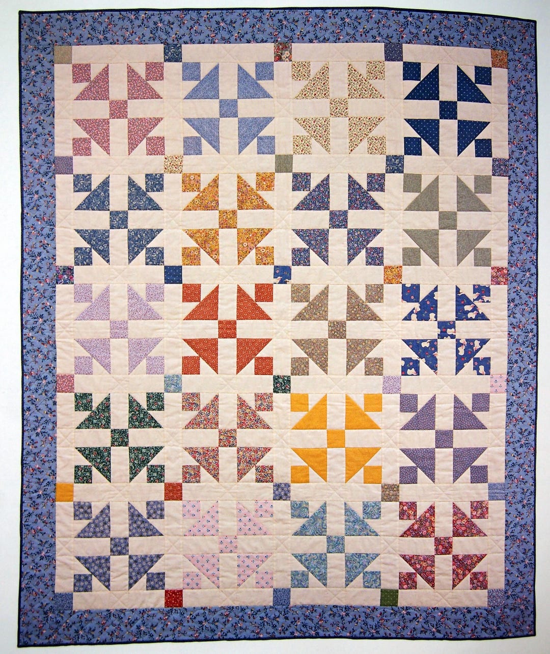 Triangle Tricks One Easy Unit, Dozens of Gorgeous Quilts Vintage ...