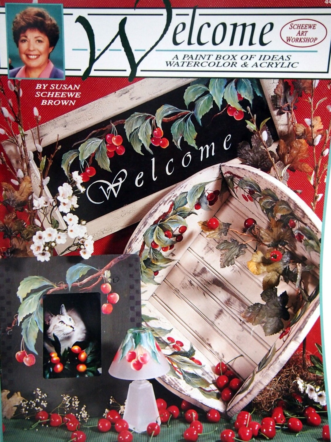 Welcome - A Paint Box of Ideas Watercolor & Acrylic by Susan Scheewe ...