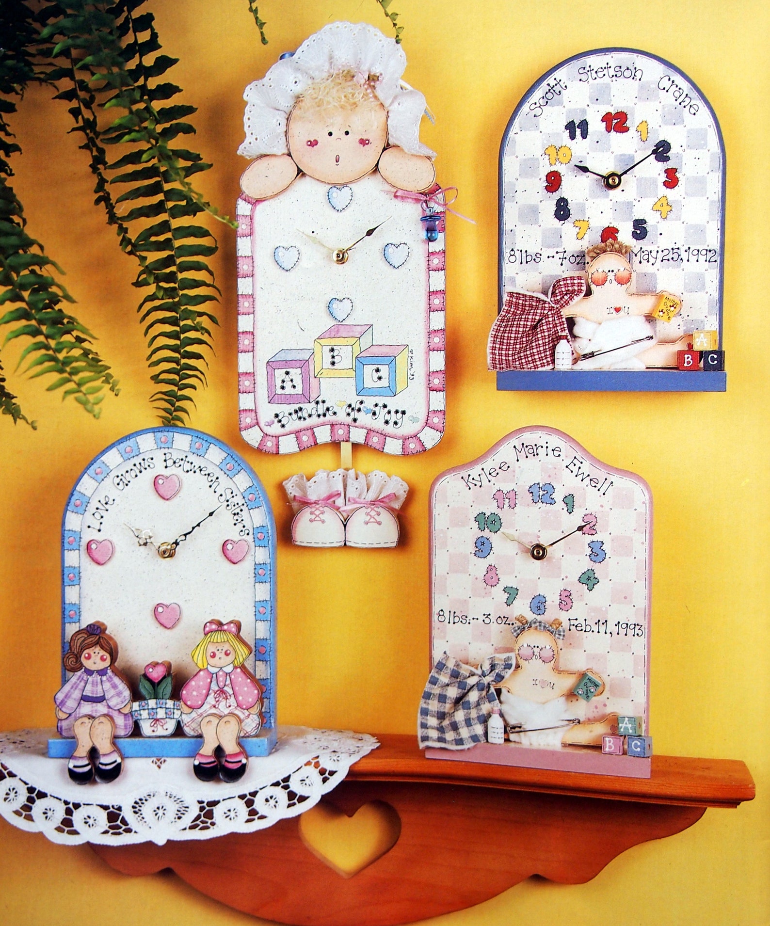 Create O' Clock Vol. II by Provo Craft Combination Artists Vintage Tole ...