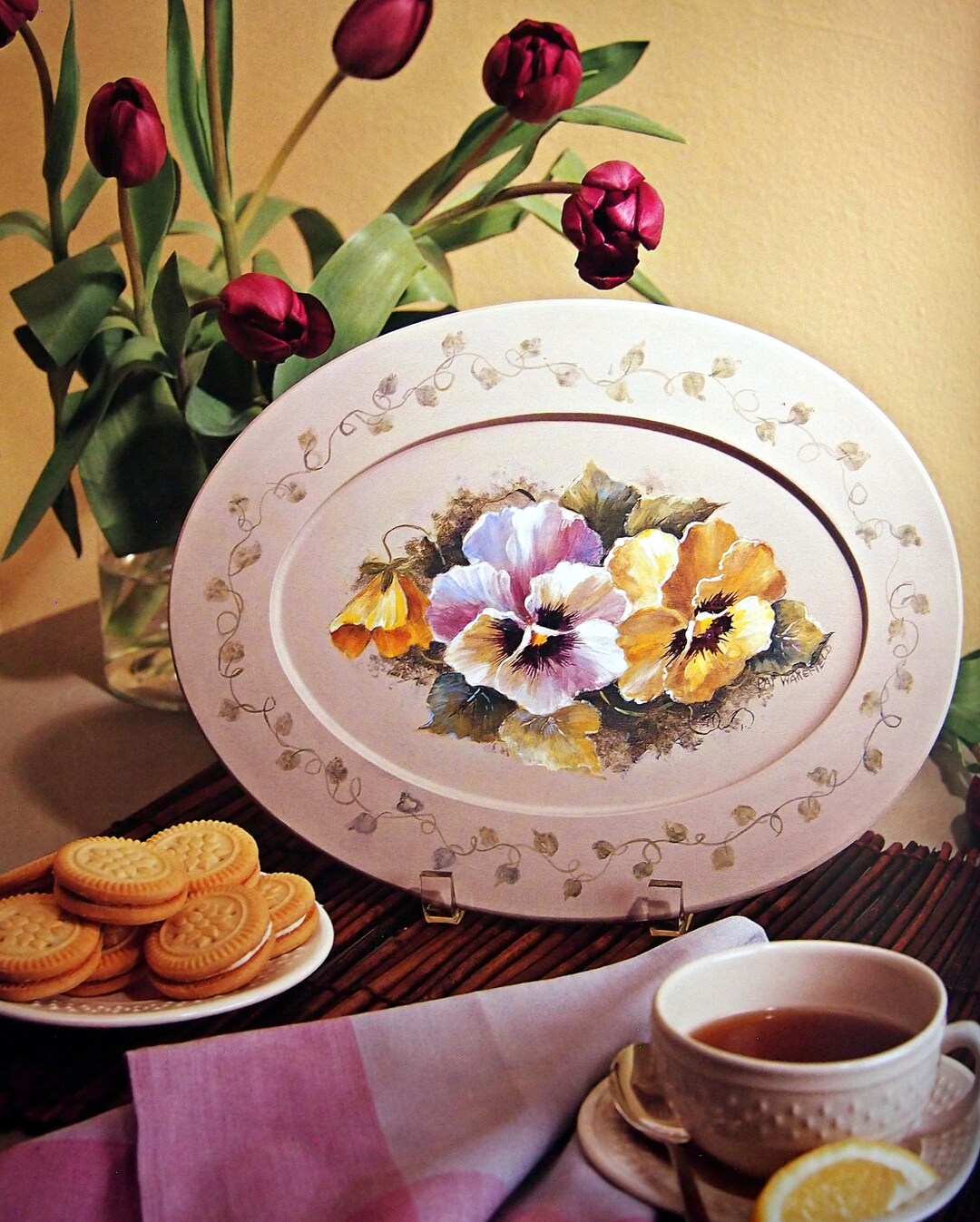 Flowers With A Painterly Touch - 9 Step-by-step Projects in Acrylics by ...