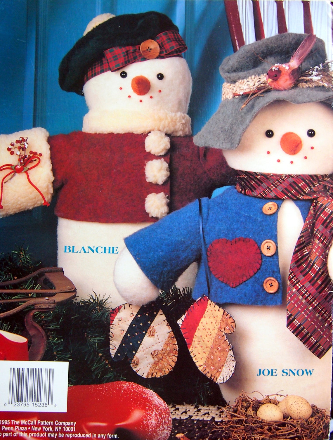 Snow Folks by Mccall's Creates Vintage Sewing Pattern - Etsy