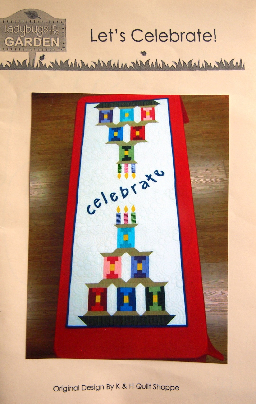 Let's Celebrate - Birthday Spool Table Runner by K & H Quilt Shoppe ...