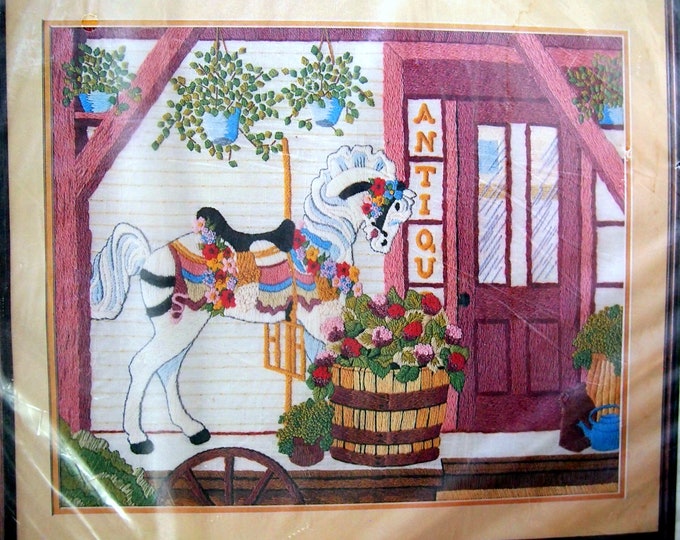 A Circus Horse on the Porch by John Westcott and Bucilla Stitchery ...