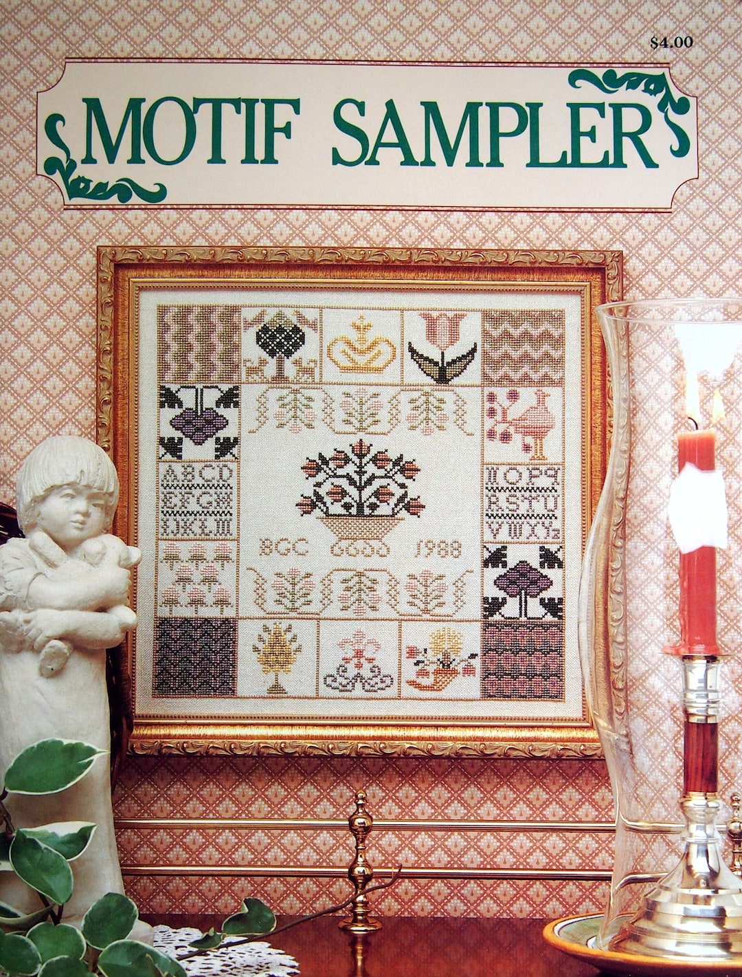 Motif Samplers by Just Cross Stitch Vintage Cross Stitch Pattern ...