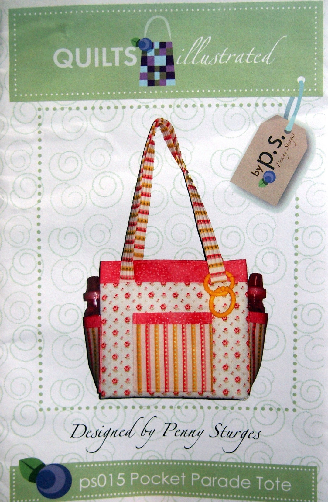 Pocket Parade Tote by Penny Sturges and Quilts Illustrated Sewing ...