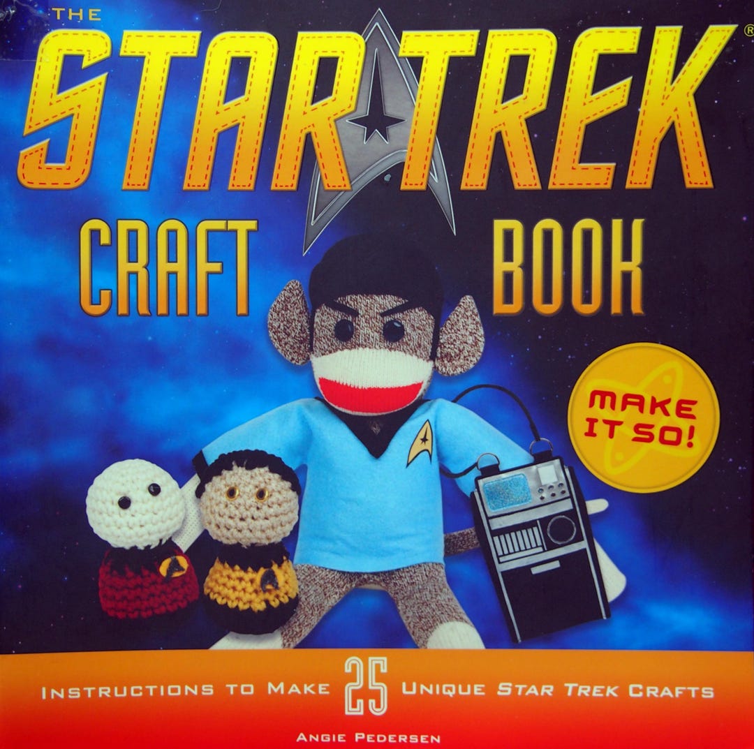 Star Trek Craft Book - 25 Unique Star Trek Crafts by Angie Pedersen ...