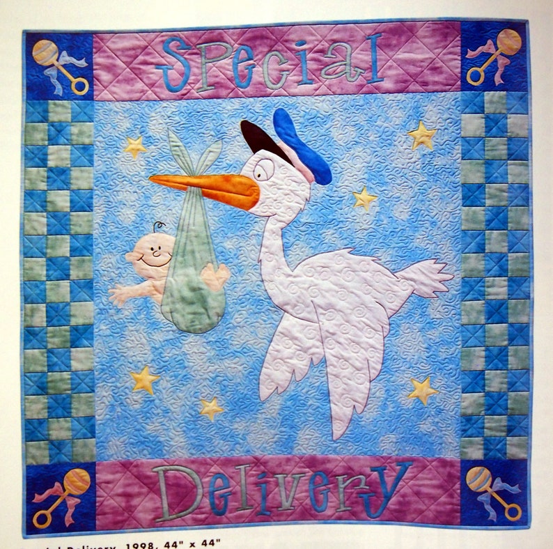 At Home With Patrick Lose Colorful Quilted Projects Vintage - Etsy