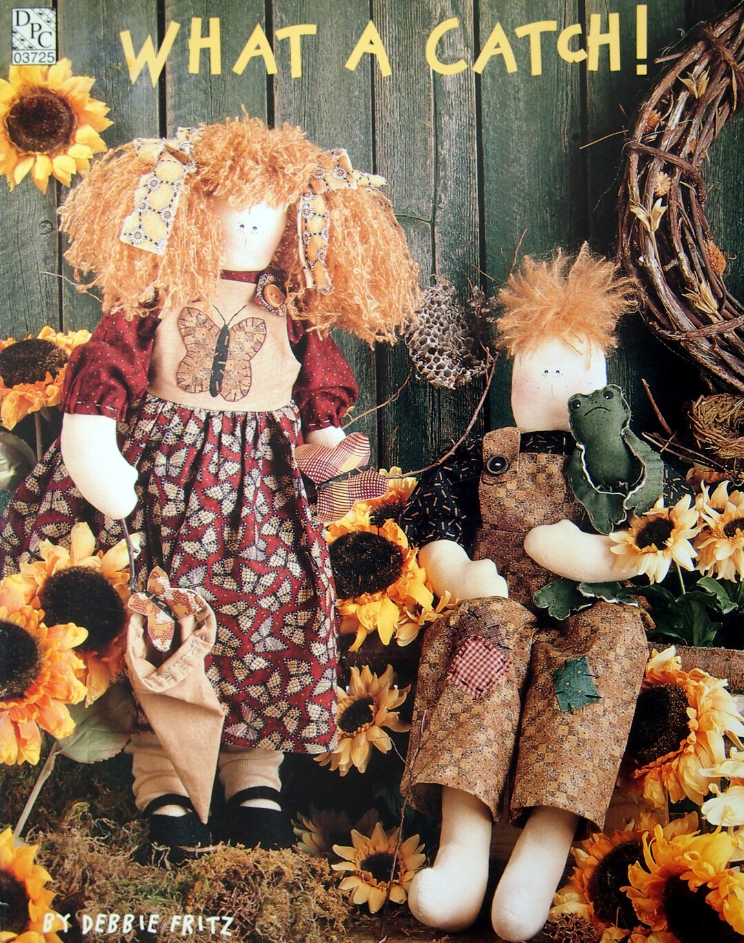 What A Catch by Debbie Fritz Vintage Sewing Pattern Leaflet 1996 - Etsy