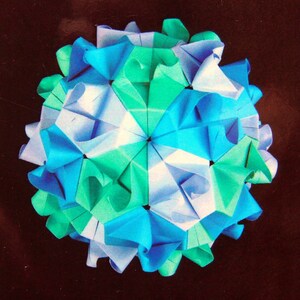 Exquisite Modular Origami by Meenakshi Mukerji Paperback Origami Pattern Book 2011 - Etsy