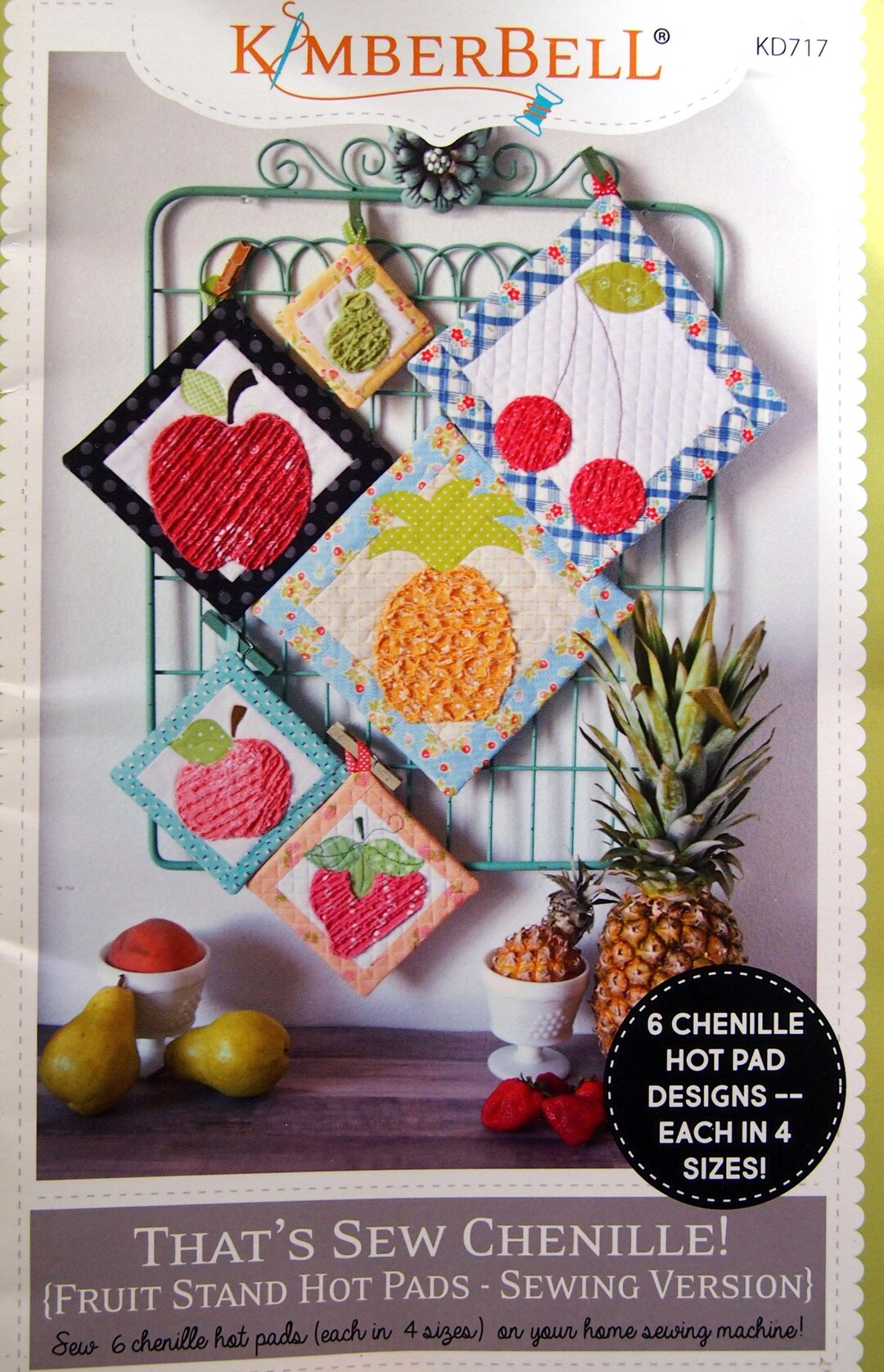 That's Sew Chenille! (fruit Stand Hot Pads - Sewing Version) by ...