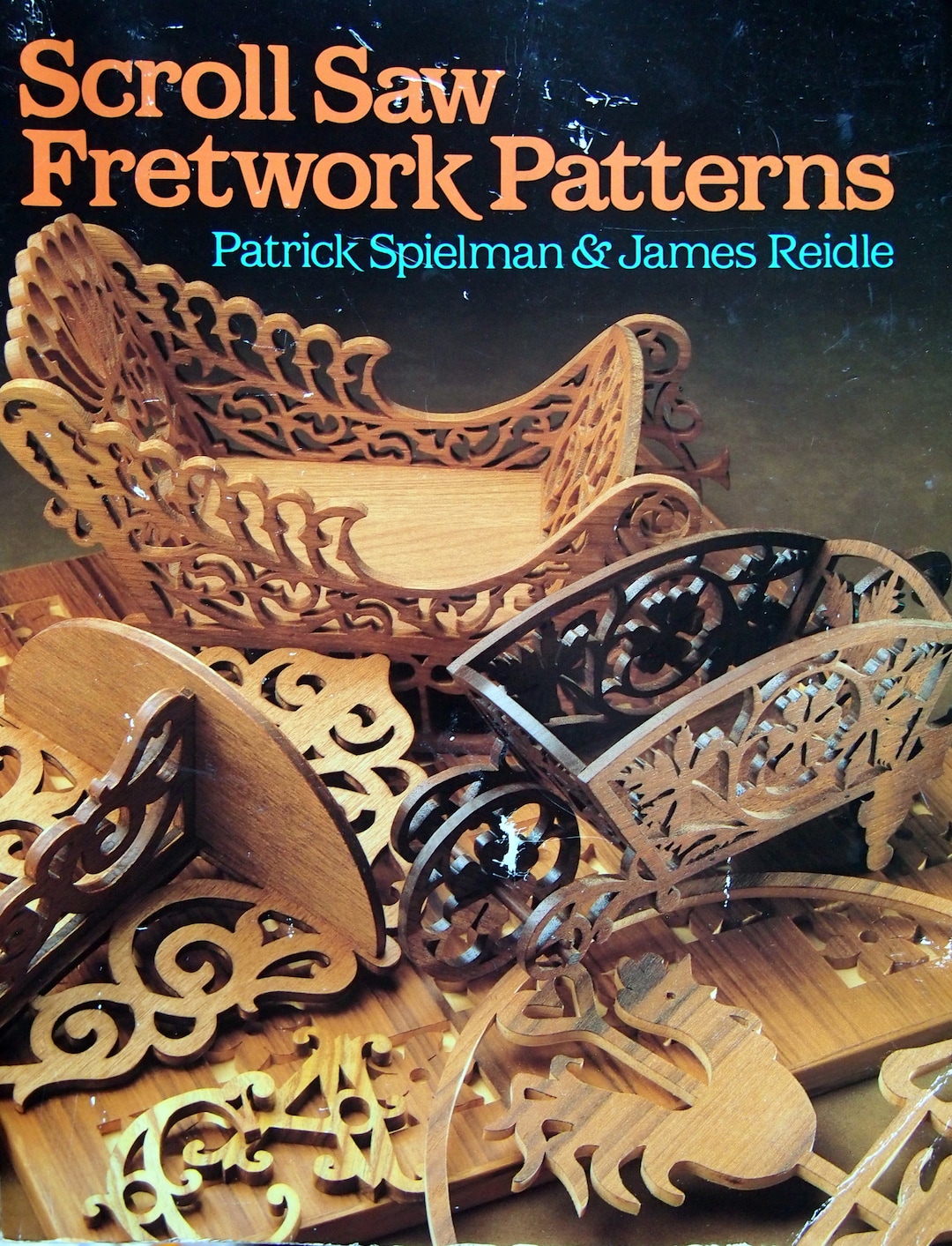 Scroll Saw Fretwork Patterns by Patrick Spielman & James Reidle Vintage Paperback Scroll Saw ...