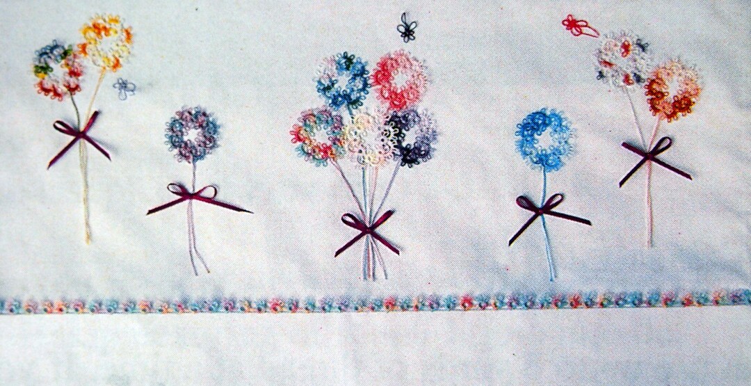 Learn Needle Tatting Step by Step by Barbara Foster Vintage Needle ...