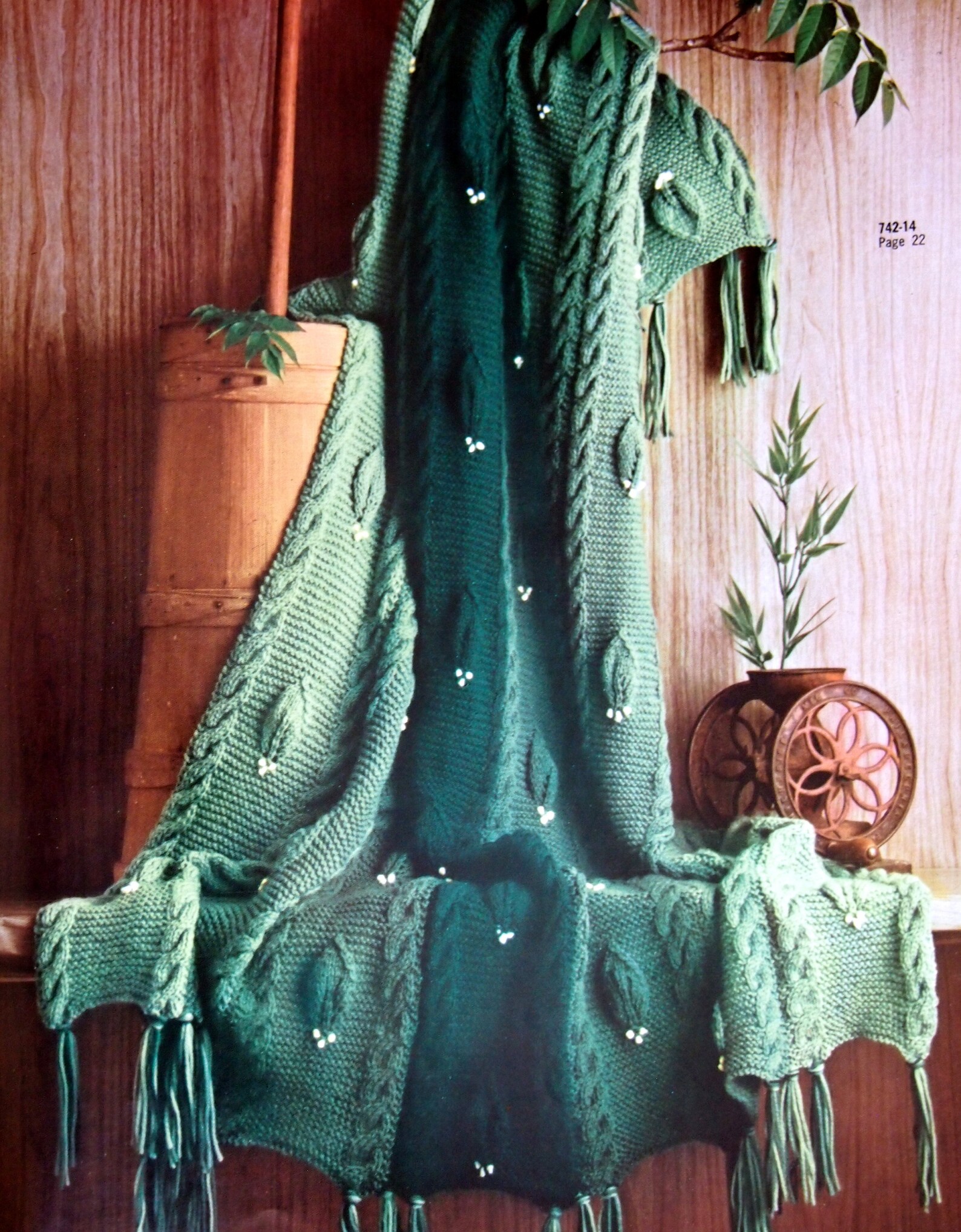 Afghans Book 742 by Columbia Minerva Vintage Knitting and Crochet ...