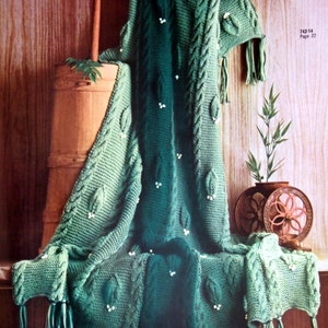 Afghans Book 742 by Columbia Minerva Vintage Knitting and Crochet ...