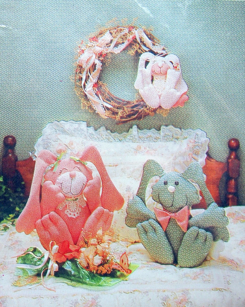 Bunny Love by Becky Tuttle and All Cooped up Vintage Uncut | Etsy