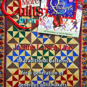 More Quilts From the Quiltmaker's Gift by Joanne Larsen Line Vintage ...