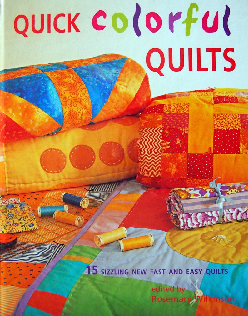 Quick Colorful Quilts 15 Sizzling New Fast and Easy Quilts - Etsy