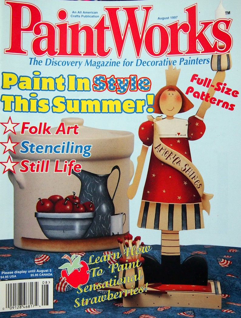 Paintworks - the Discovery Magazine for Decorative Painters Vintage ...