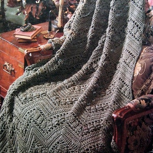 Royal Ripples 7 Afghans by Tammy Kreimeyer Vintage Crochet Pattern ...