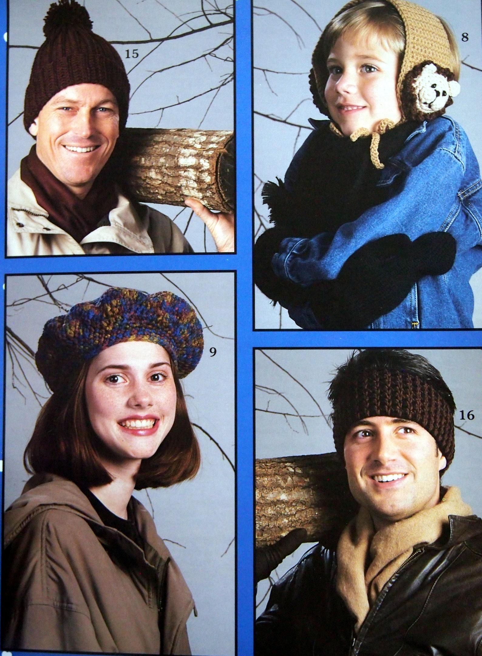 Headwear for the Family 16 Hats Headbands and Ear Warmers - Etsy