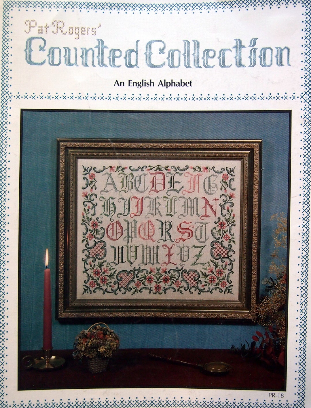An English Alphabet by Pat Rogers Counted Collection Vintage Counted ...