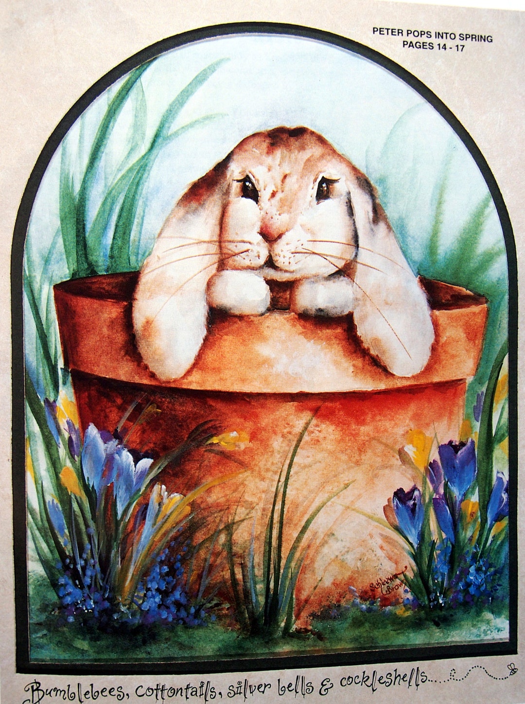 Watercolor - the Garden Scene - Scheewe Art Workshop Series 3 by Susan ...