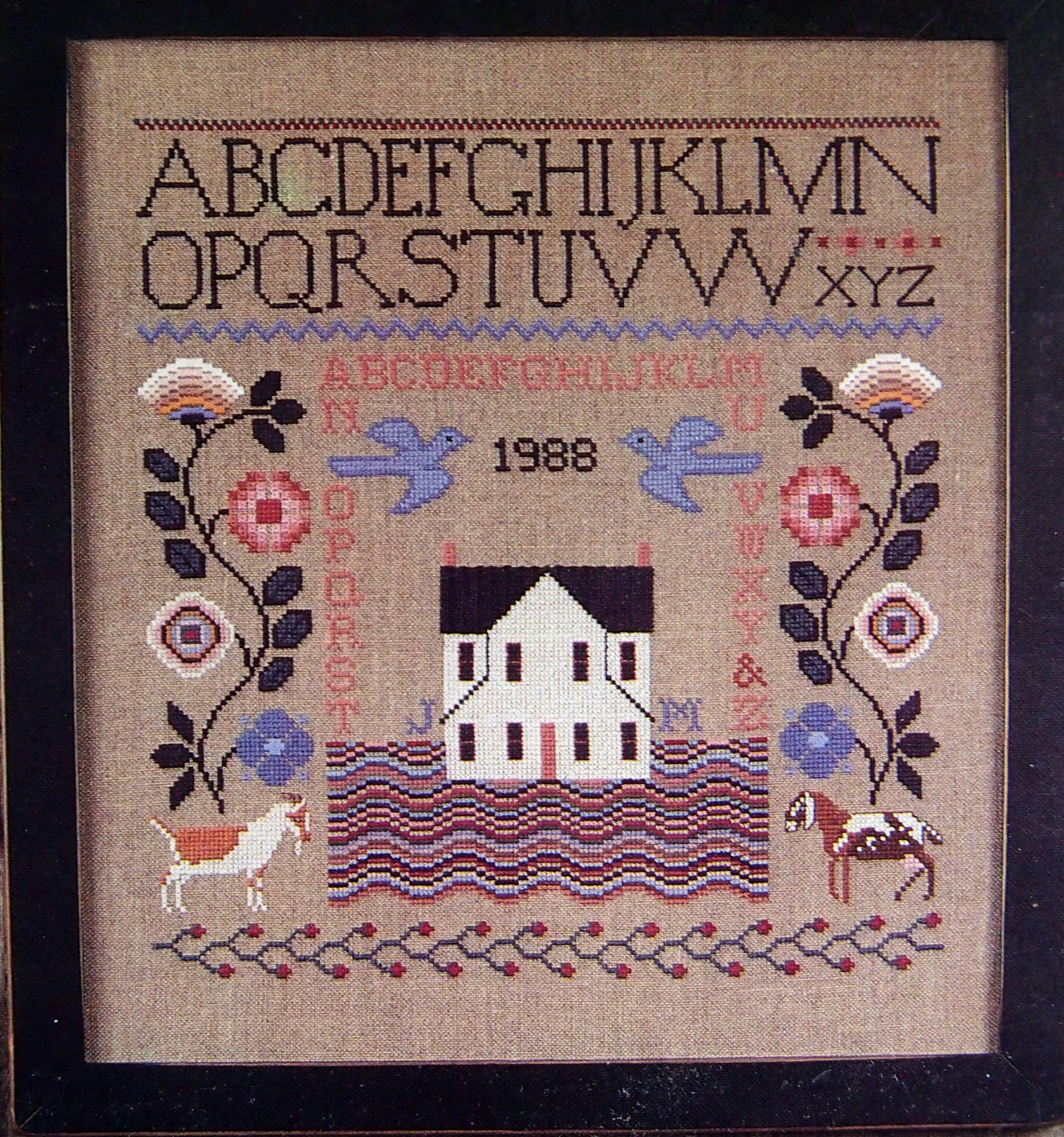 Prairie Farm Sampler by Janet Miller and the City Stitcher Vintage ...