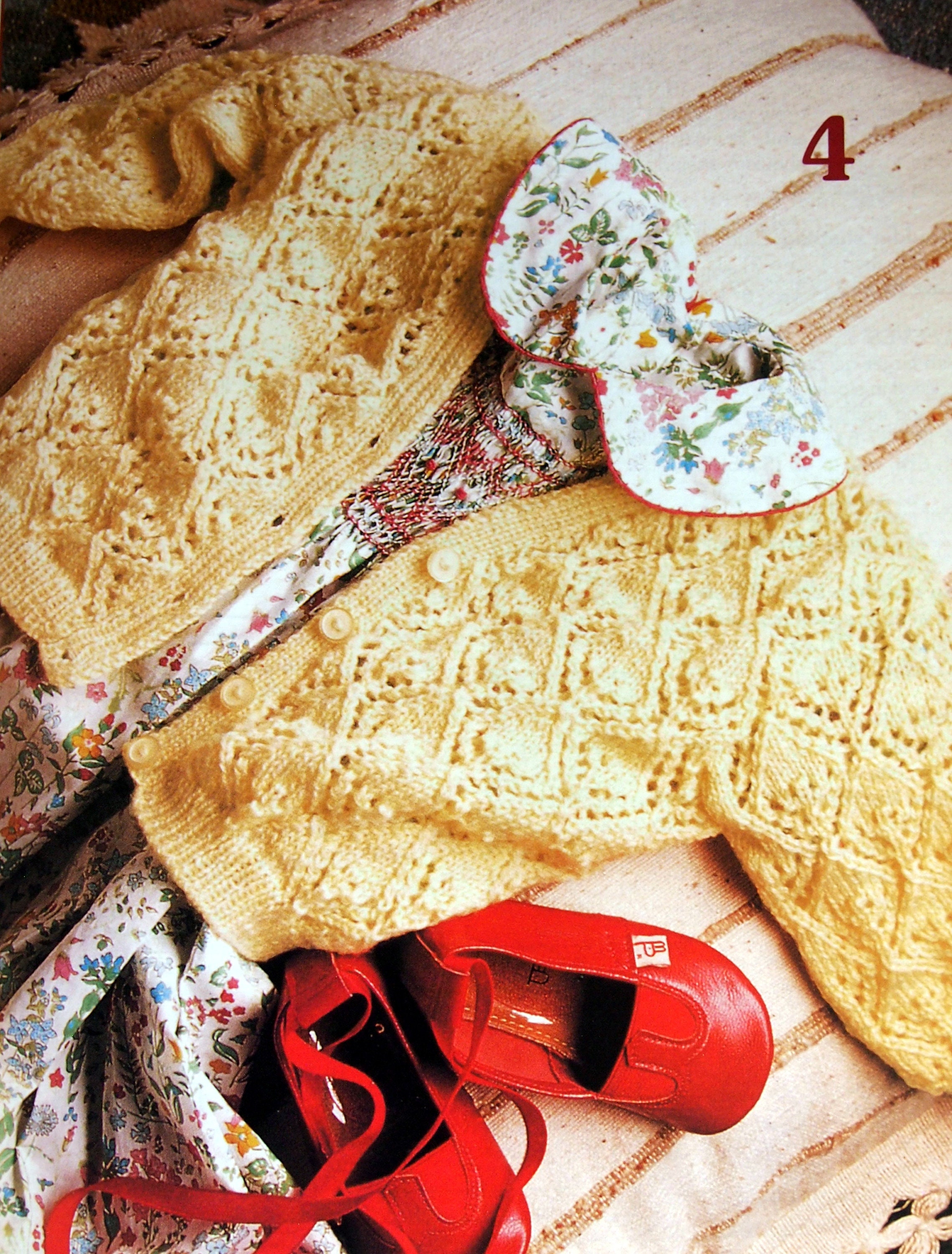 Daddy's Little Girl - Designs to Knit by Leisure Arts Vintage Knitting ...