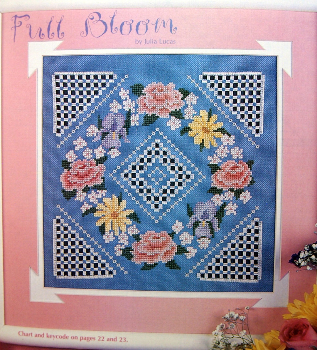 The Cross Stitcher Vintage Counted Cross Stitch Pattern Magazine ...