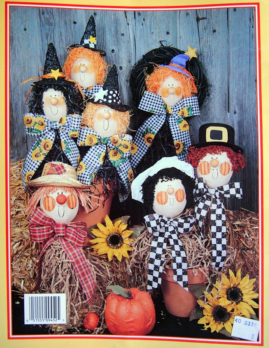 Eggheads - Designs for Paper Mache or Wood Eggs by Pat Olson Vintage ...