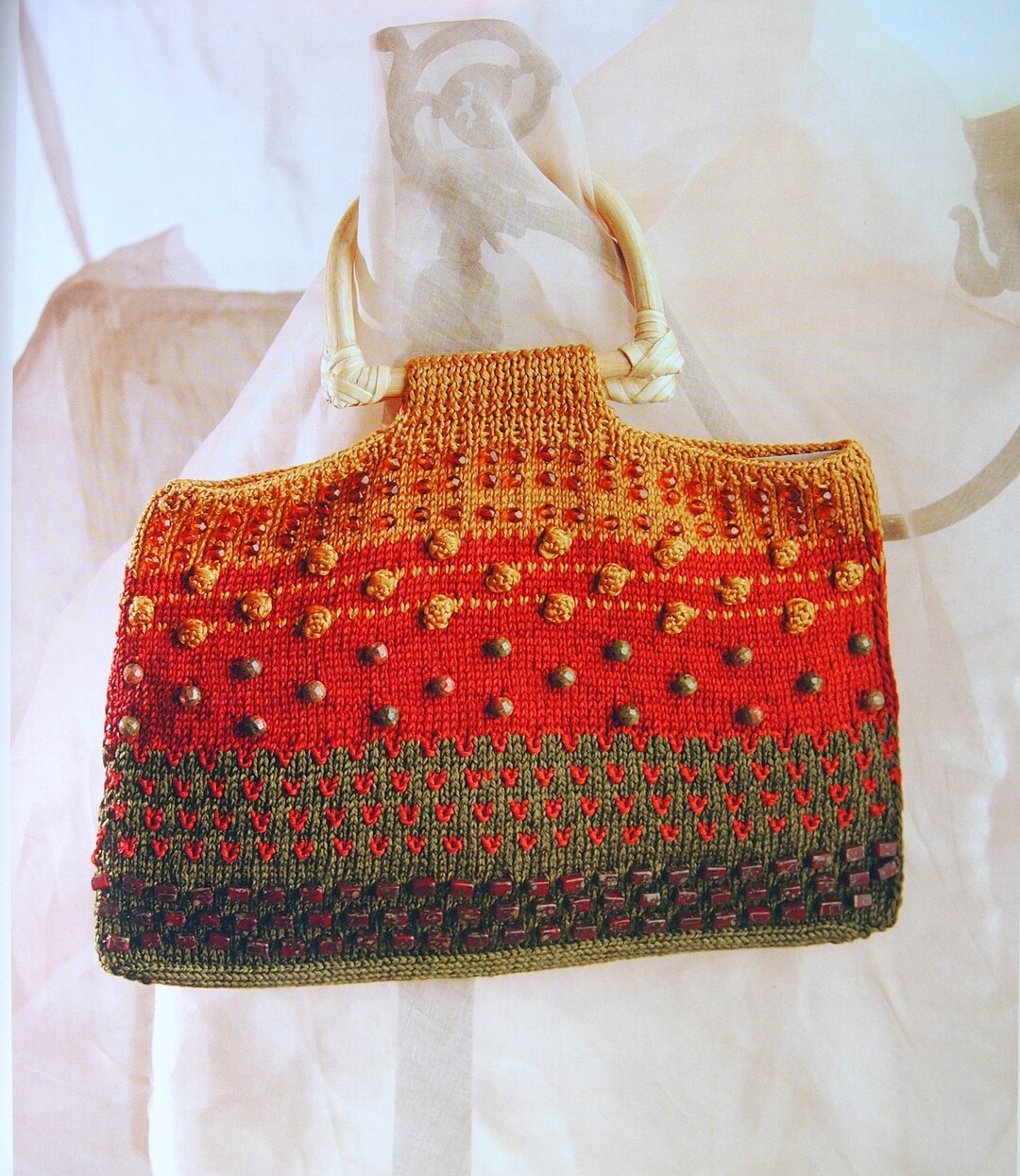 Knit and Crochet With Beads by Lily M. Chin Paperback Crochet and ...