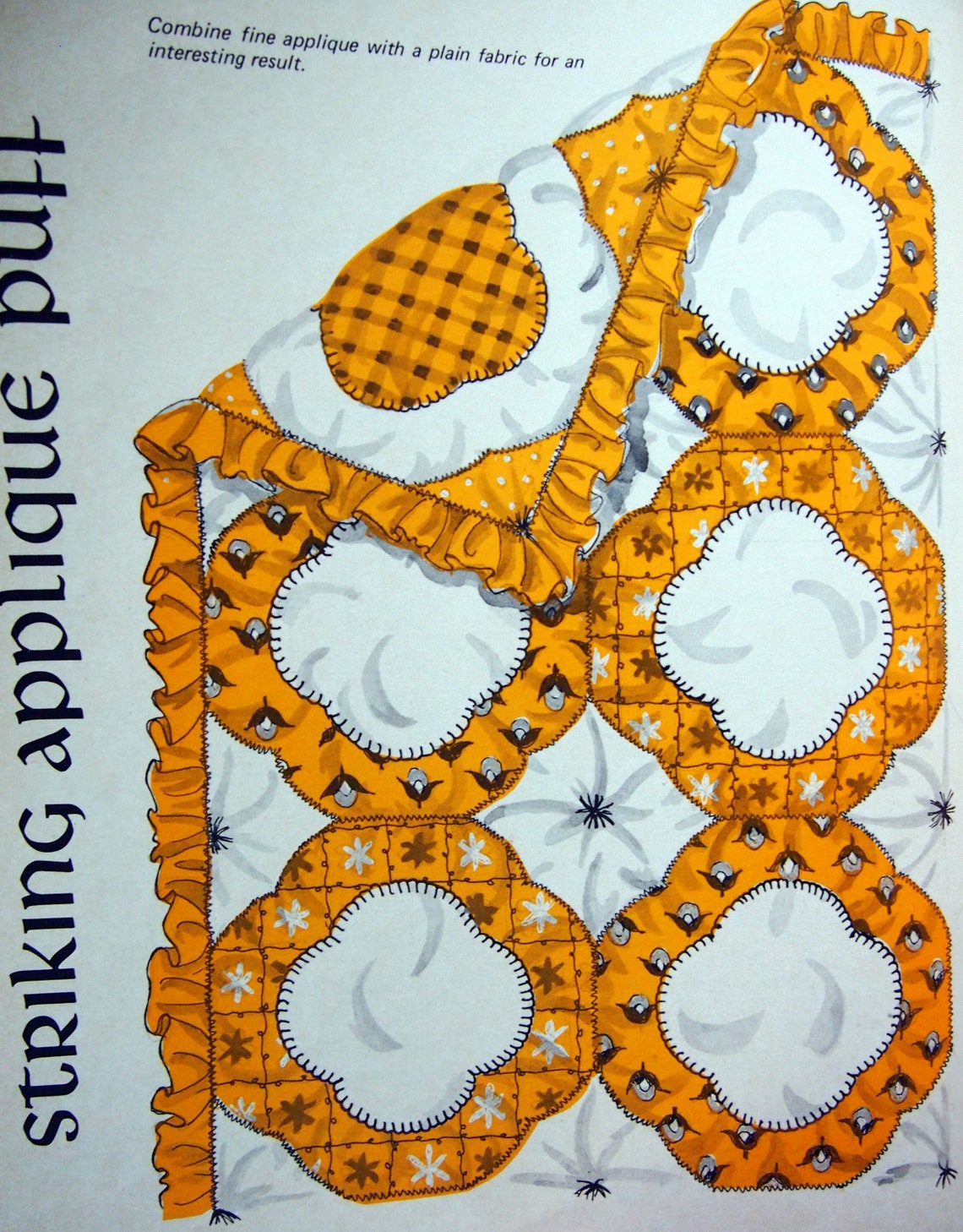 Perfectly Puffy Comforter by Goose Bump Creations Vintage Comforter ...
