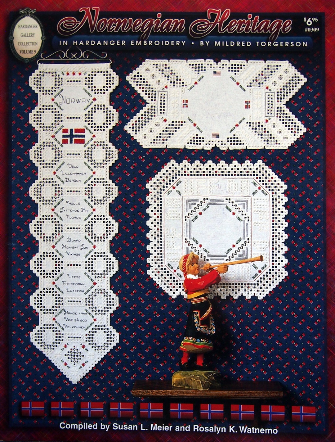Norwegian Heritage in Hardanger Embroidery by Mildred Torgerson Vintage ...