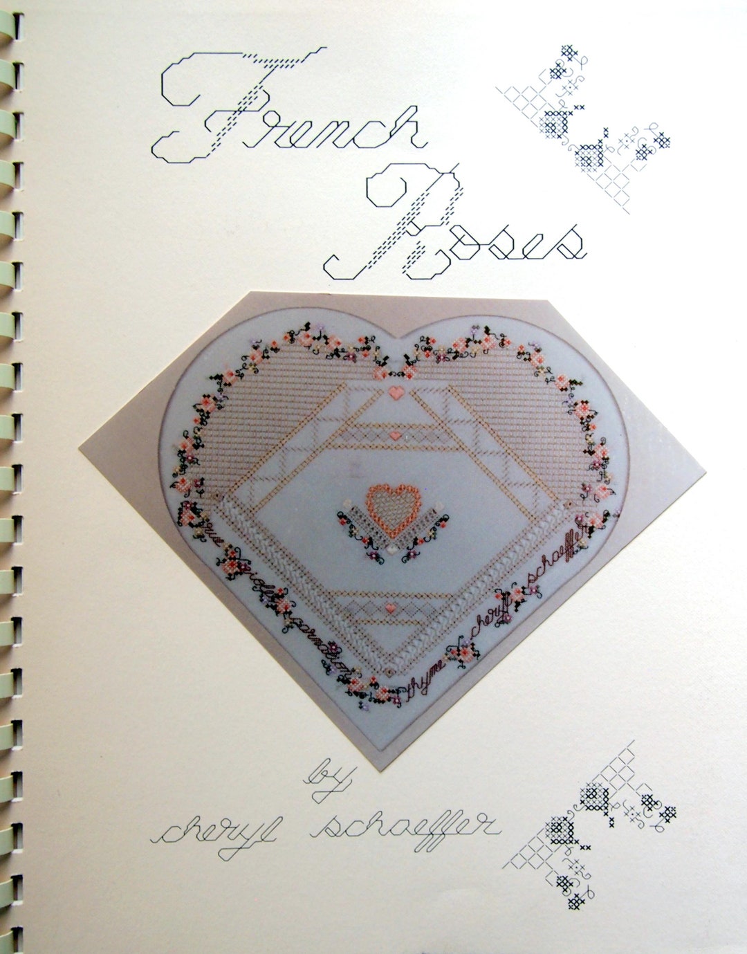 French Roses by Cheryl Schaeffer Vintage Paperback Spiral-bound ...