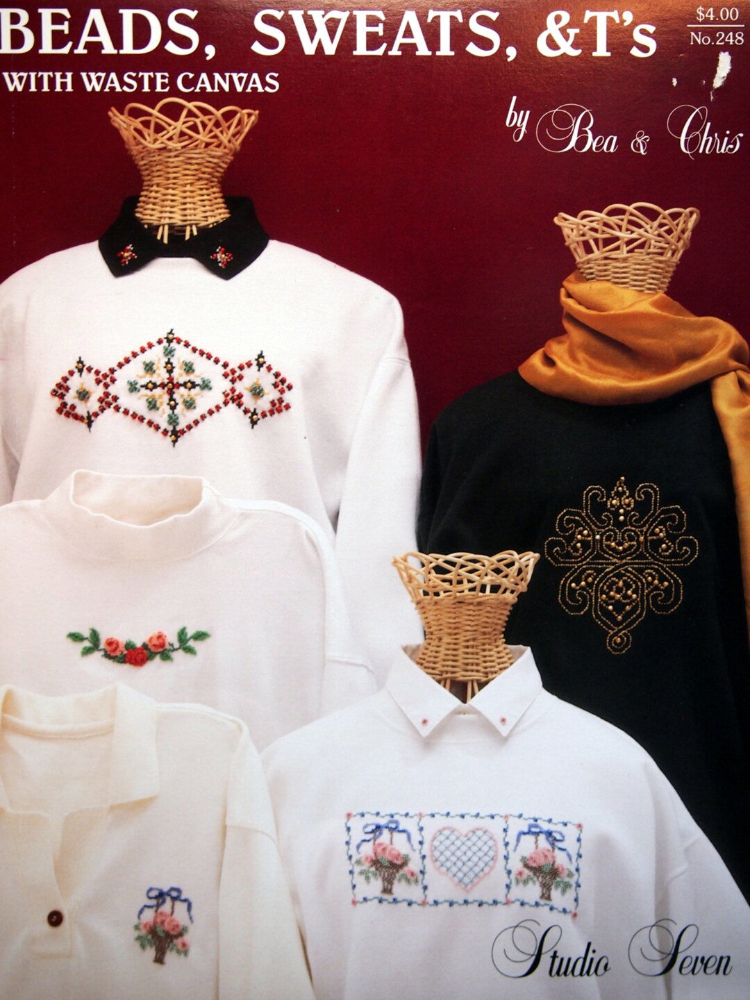 Beads, Sweats & T's With Waste Canvas by Bea and Chris Vintage Beaded ...