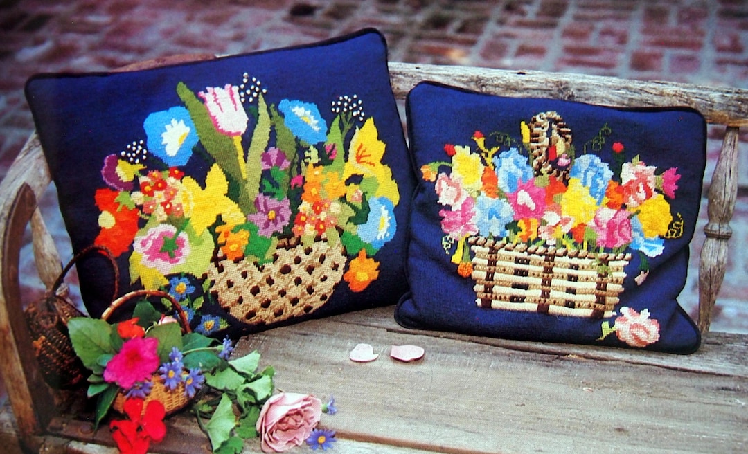 A Needlepoint Scrapbook by Loretta Swit With Ellen Appel Vintage Paperback Needlepoint Pattern ...