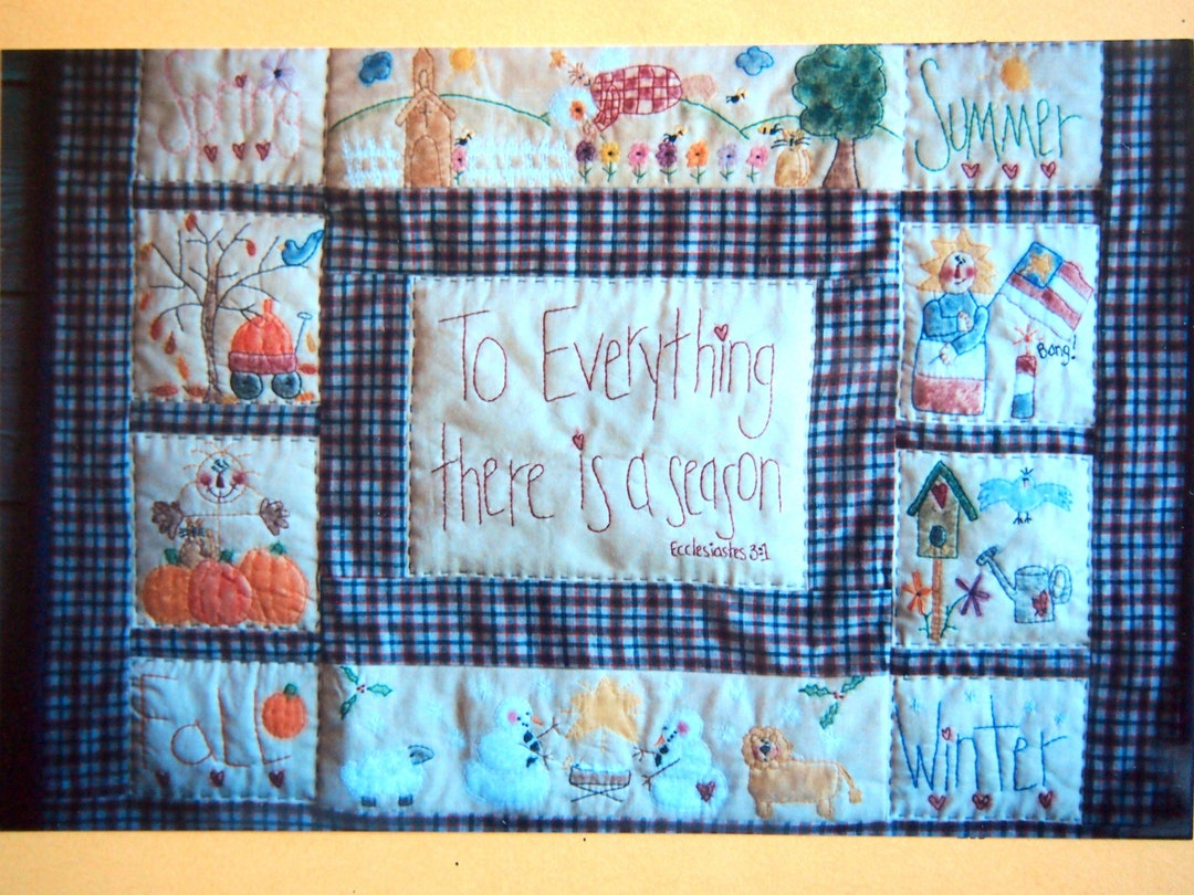 Seasons Quilt by Debbie Touchette, Nancy Thiel and A Piece of Heaven ...